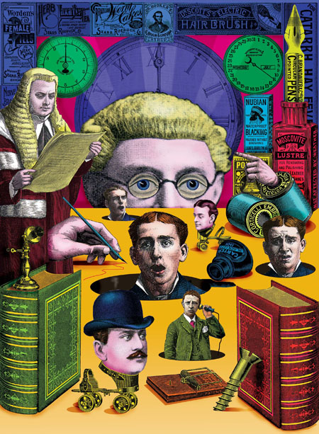 콜라주와 포토몽타주 기법을 사용한 작품 (폴 배이트만 Paul Bateman) : 네이버 블로그